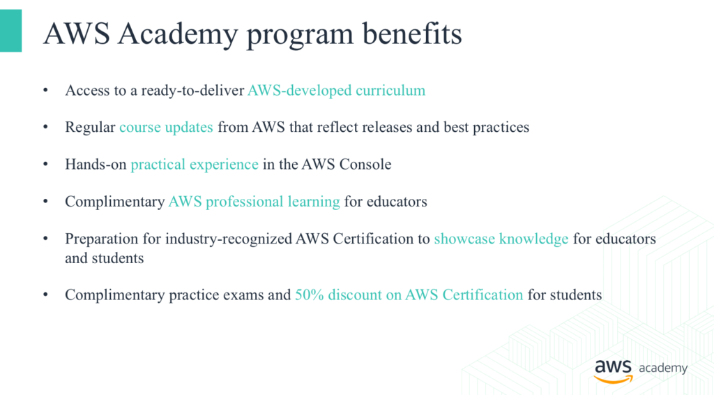 AWS Academy – EduSkills Foundation