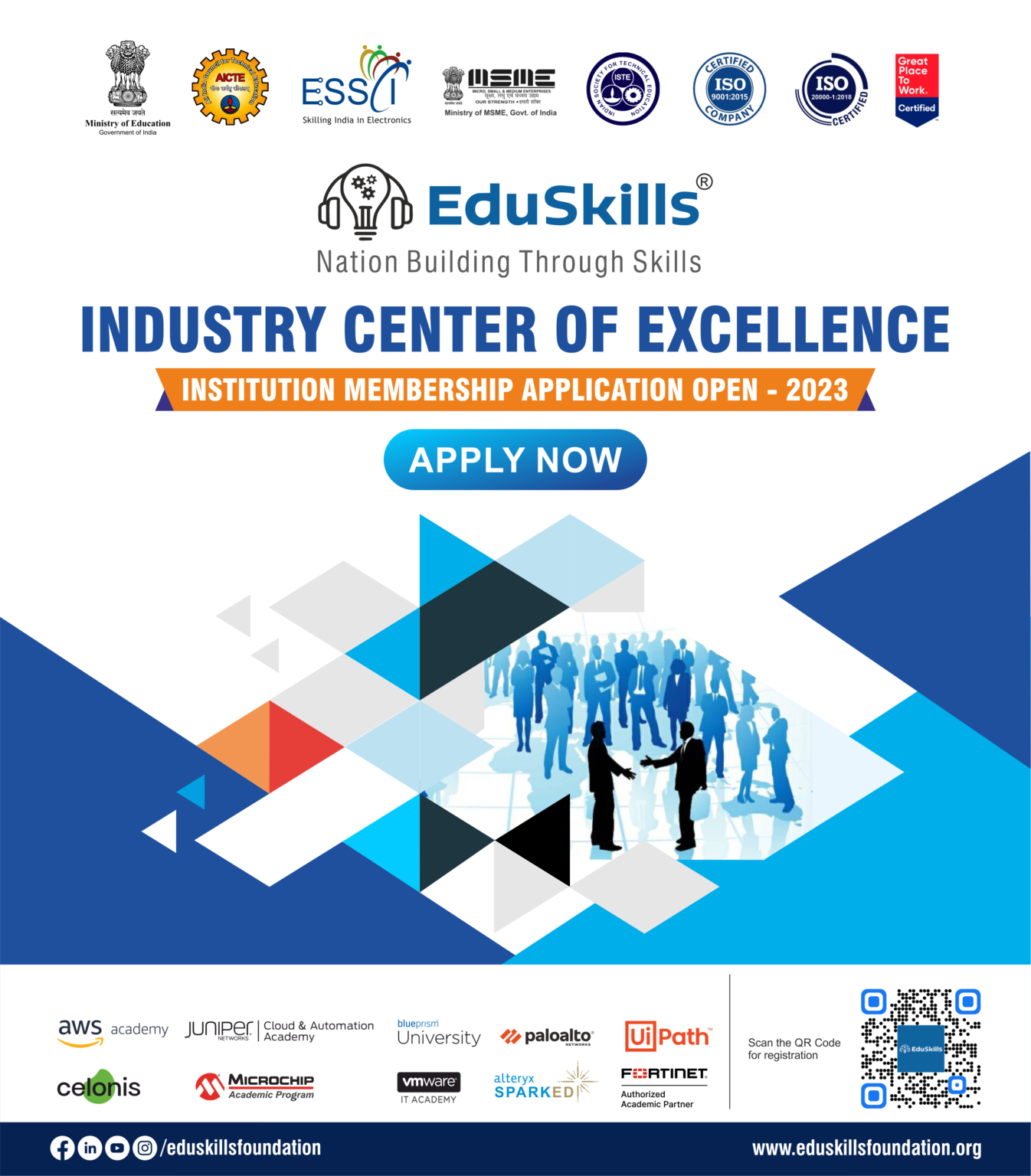 Partner with us – EduSkills Foundation